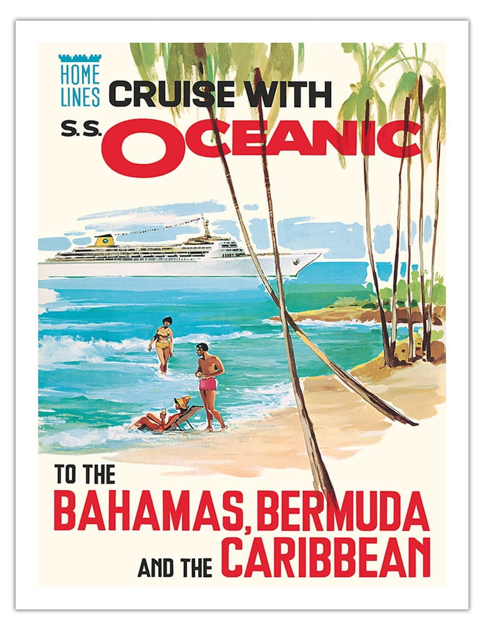 Bahamas Bermuda and the Caribbean - Home Lines Cruise with S.S. Oceanic ...