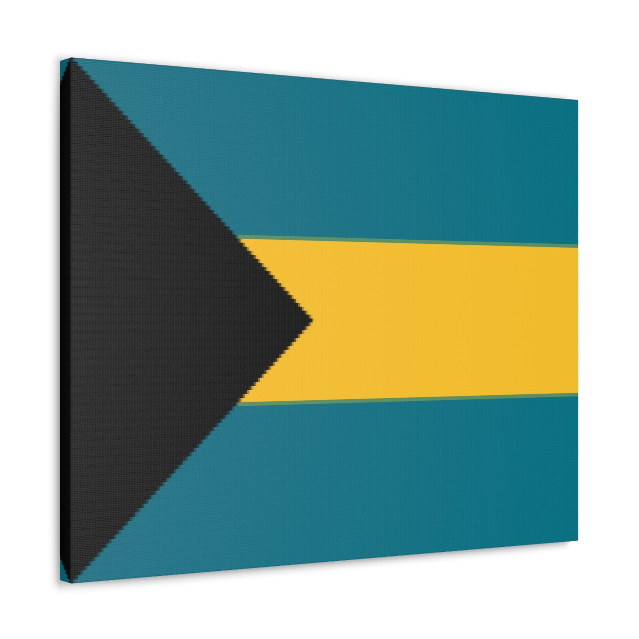 Bahamas Country Flag Canvas Vibrant Wall Art Unframed Home Decor ...