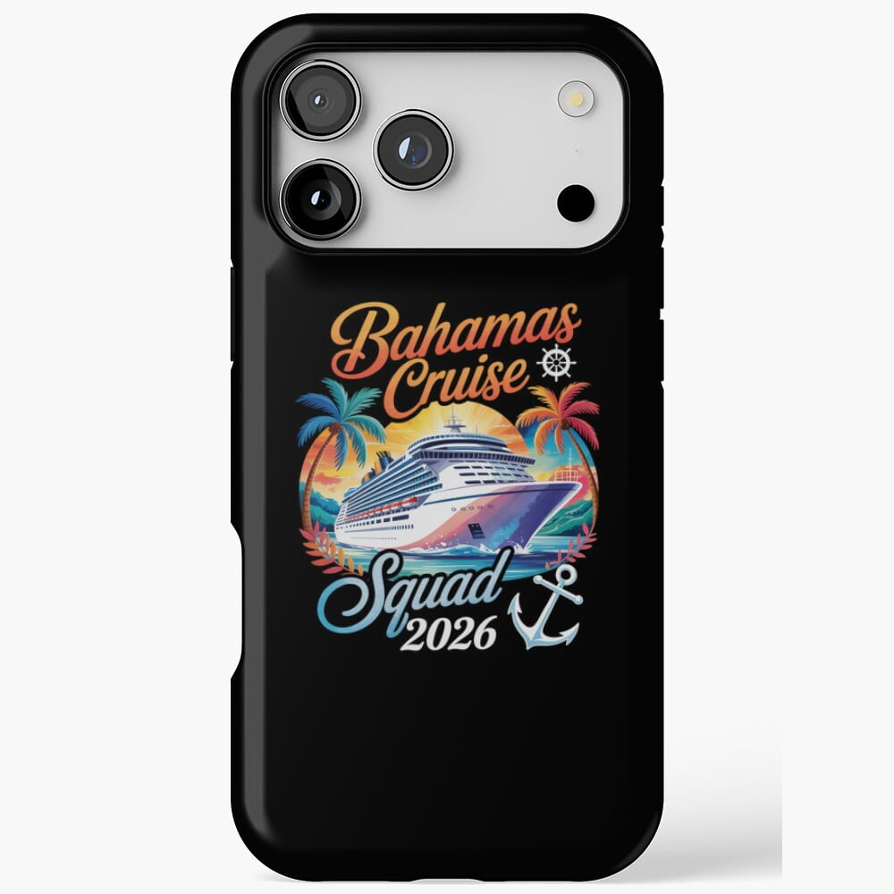 Bahamas Cruise Squad 2026 Matching Family Phone Case iPhone Case 17 ...