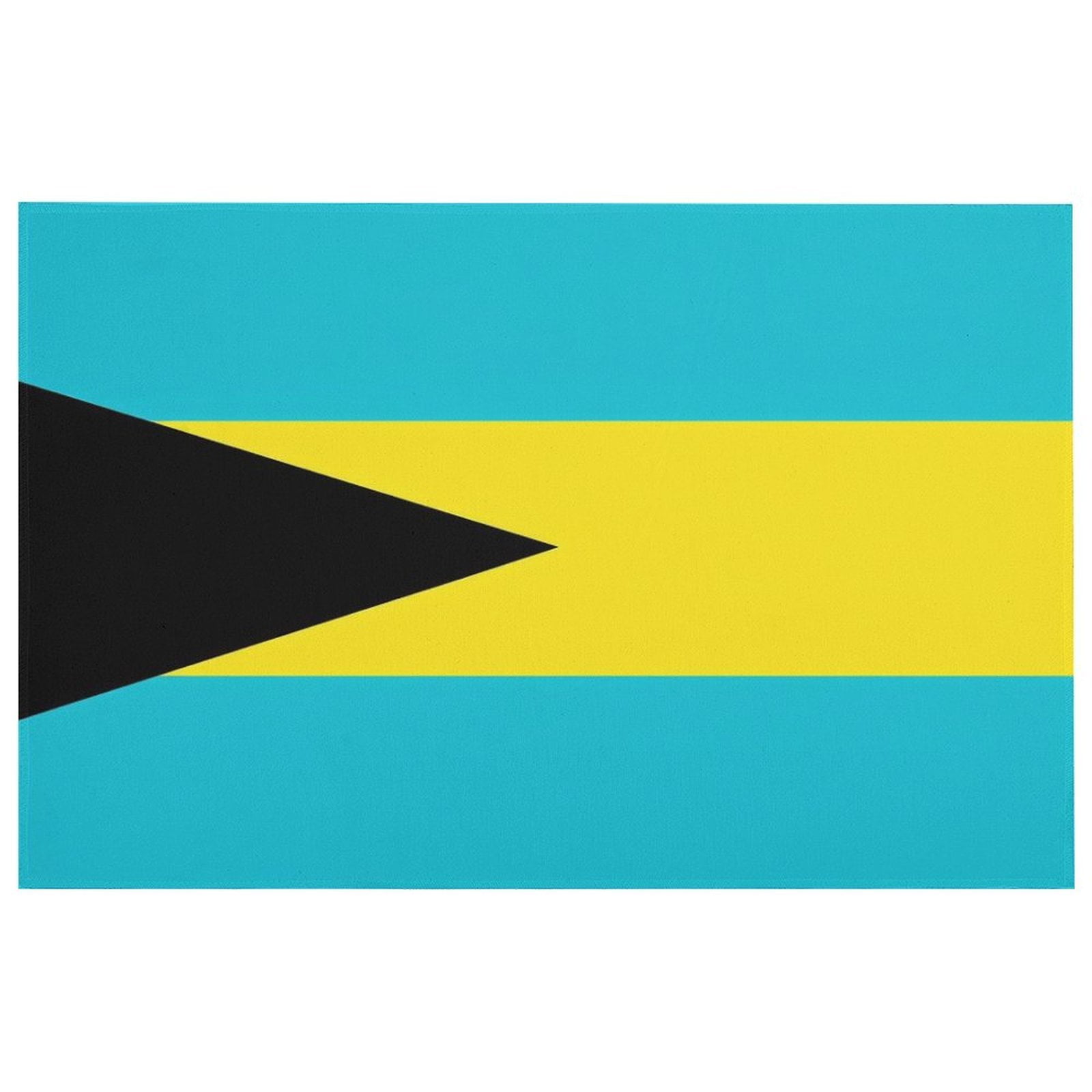 Bahamas Flag Adult Home Decor Bedroom Living Room Crystal Velvet Carpet ...