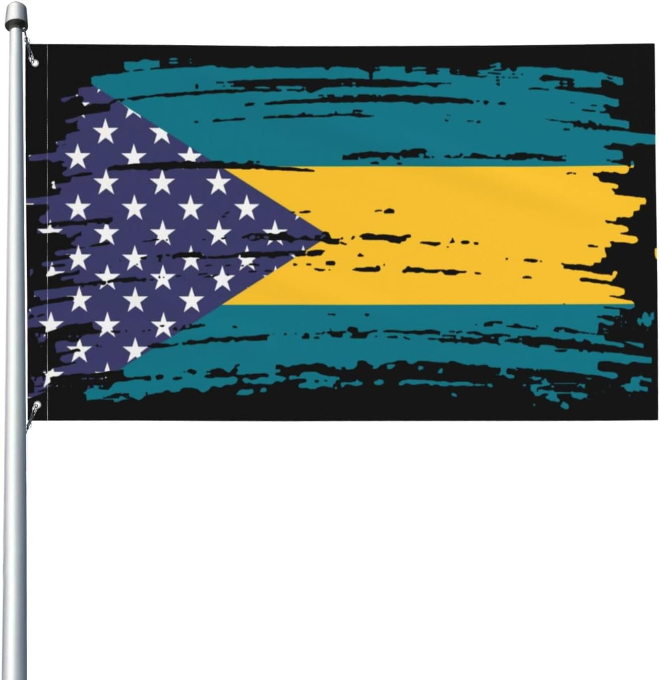 Bahamas Flag Flag 3x5 Ft Banner Poster Decorative Backdrop Wall Decor ...