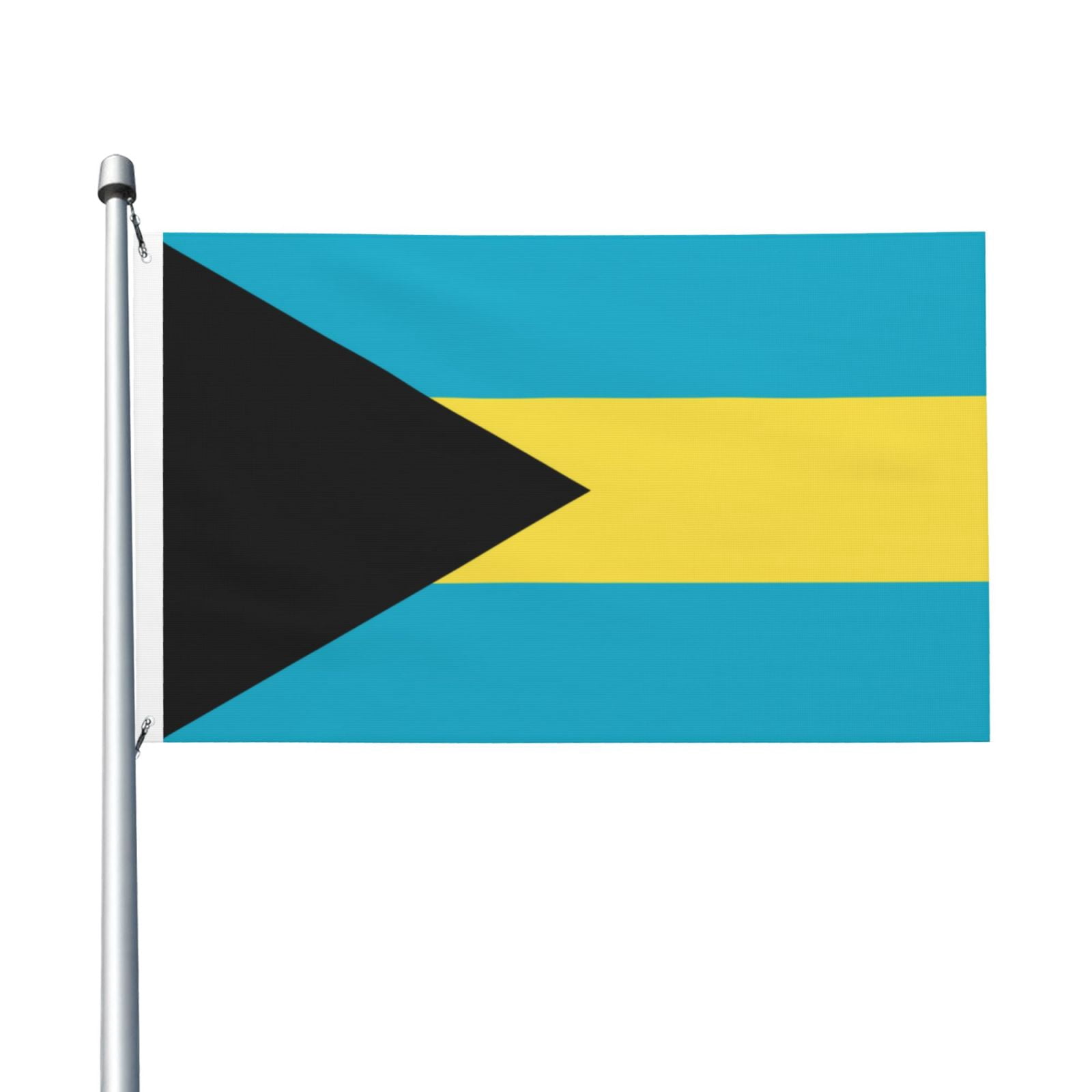 Bahamas Flag Pattern Flags 3 X 5 Foot Printed Bright And Vivid Colors ...