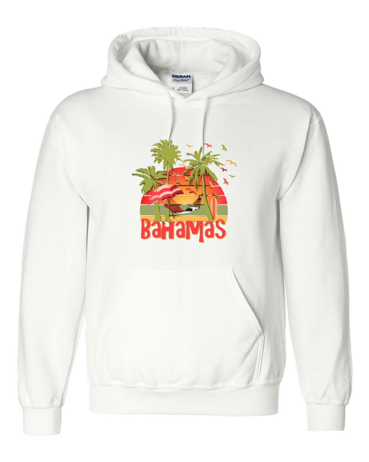 Bahamas Relaxing Coastal Scene Beach Life Graphic Hoodie, for men ...