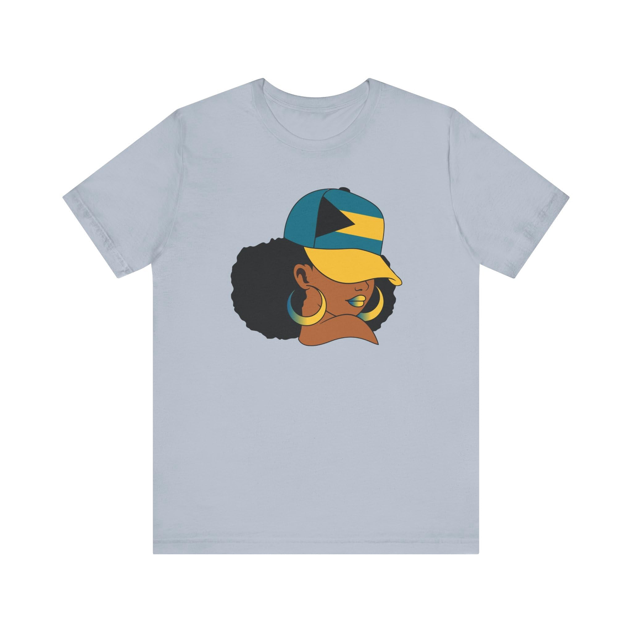 Bahamas T-Shirt for Women | Bahamian Flag Cap Girl Tee | Girls Trip ...