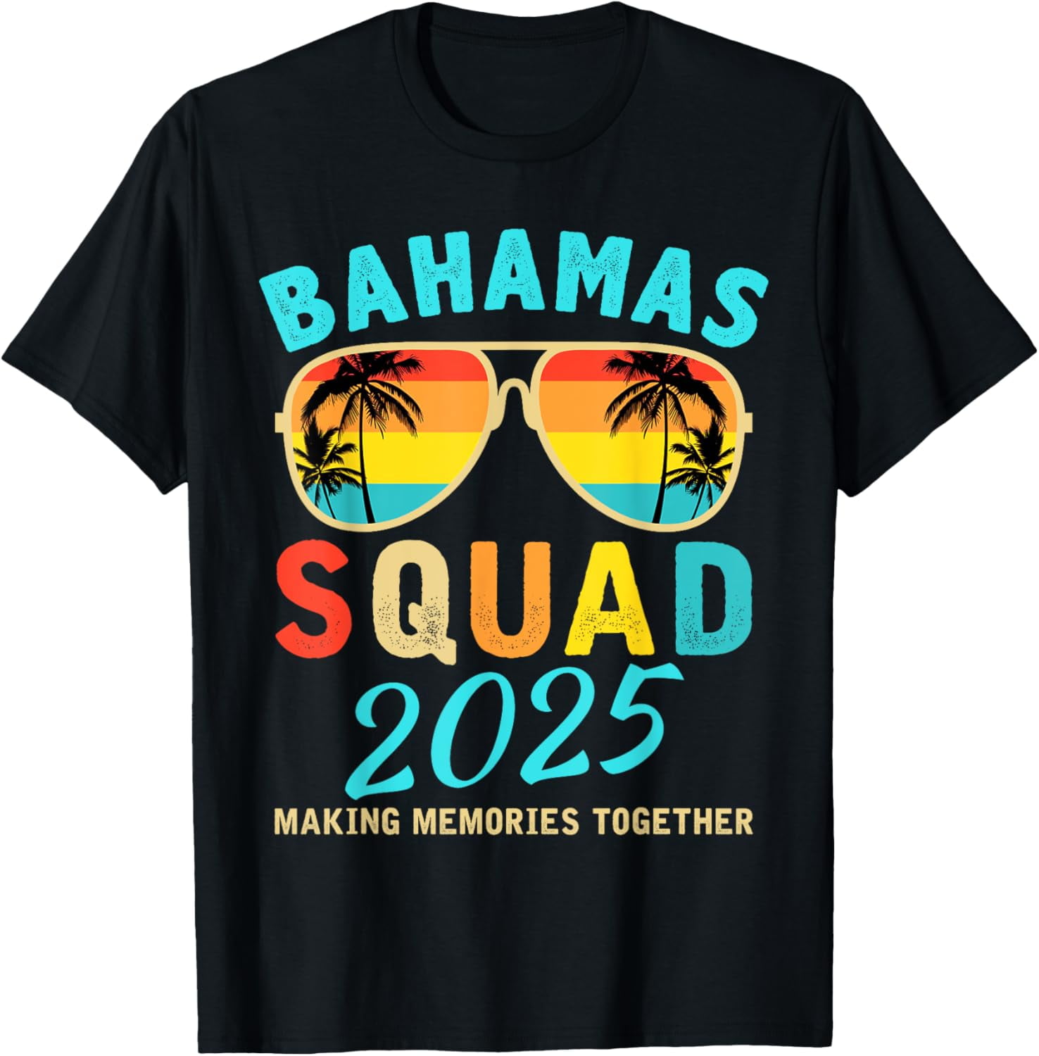 Bahamas Vacation 2025 Squad Family Friends Matching Group T-Shirt ...