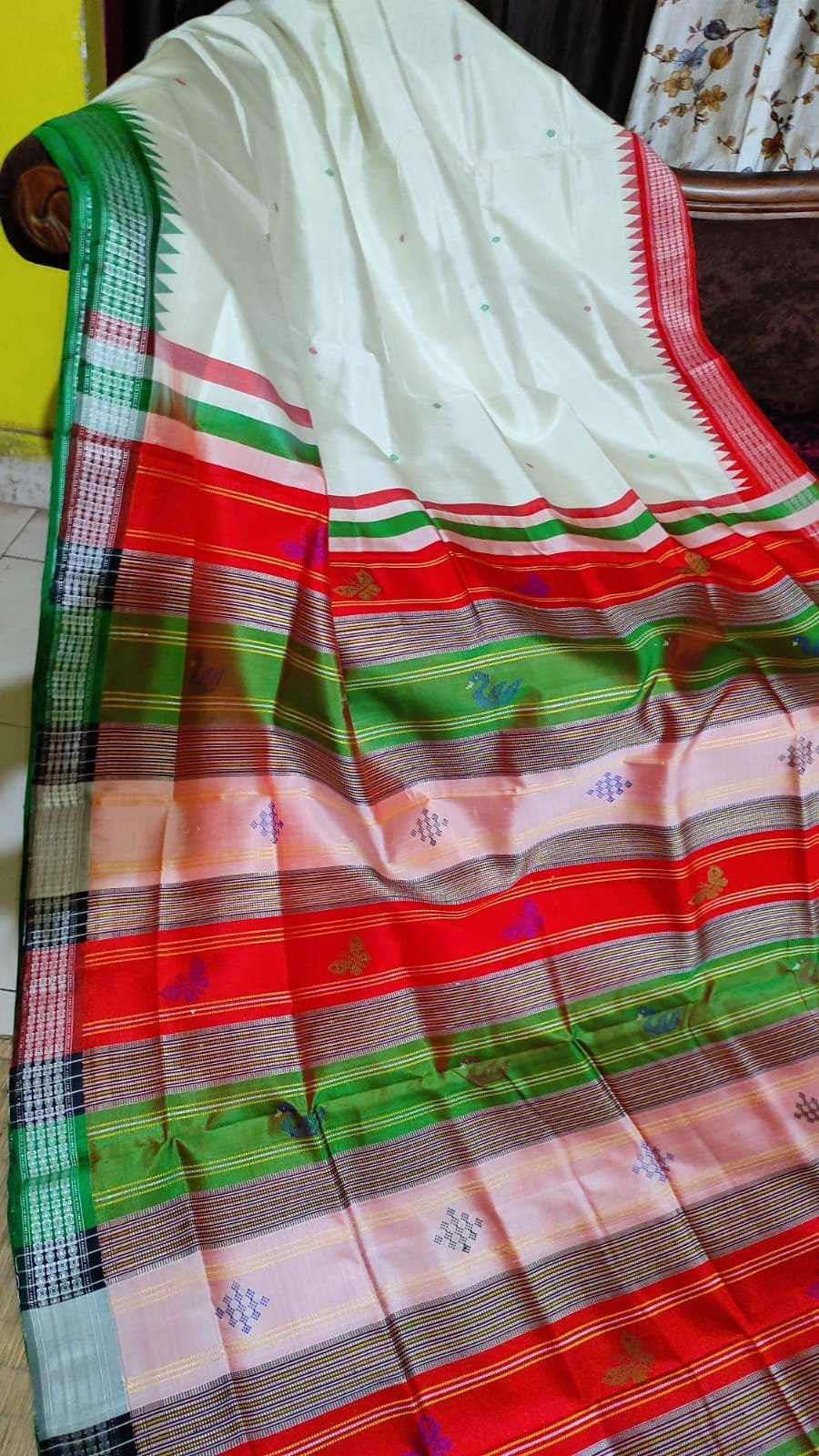 Baharampuri ikkta primium silk wedding odisha Saree gift for her.india ...