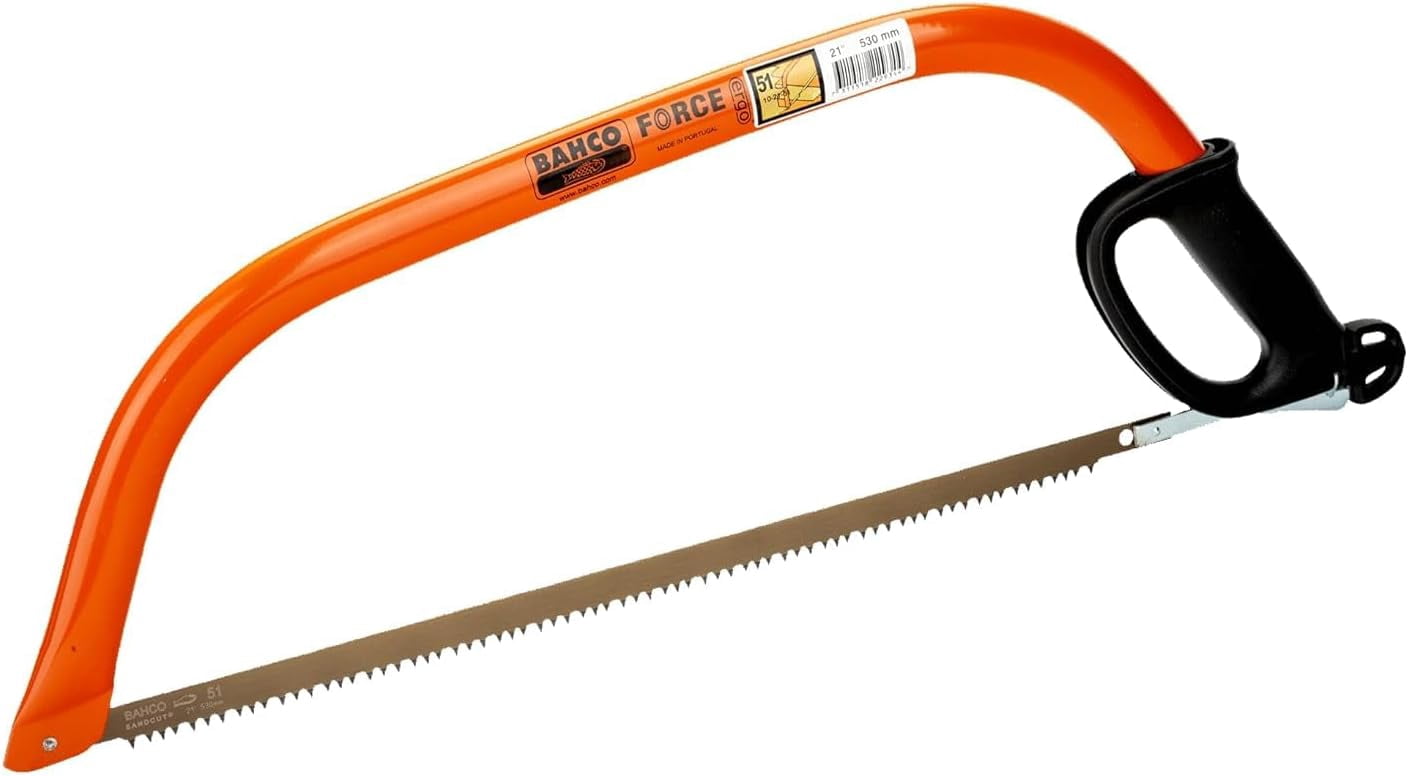 Bahco 10-24-51 24-Inch Ergo Bow Saw for Dry Wood and Lumber - Walmart.com