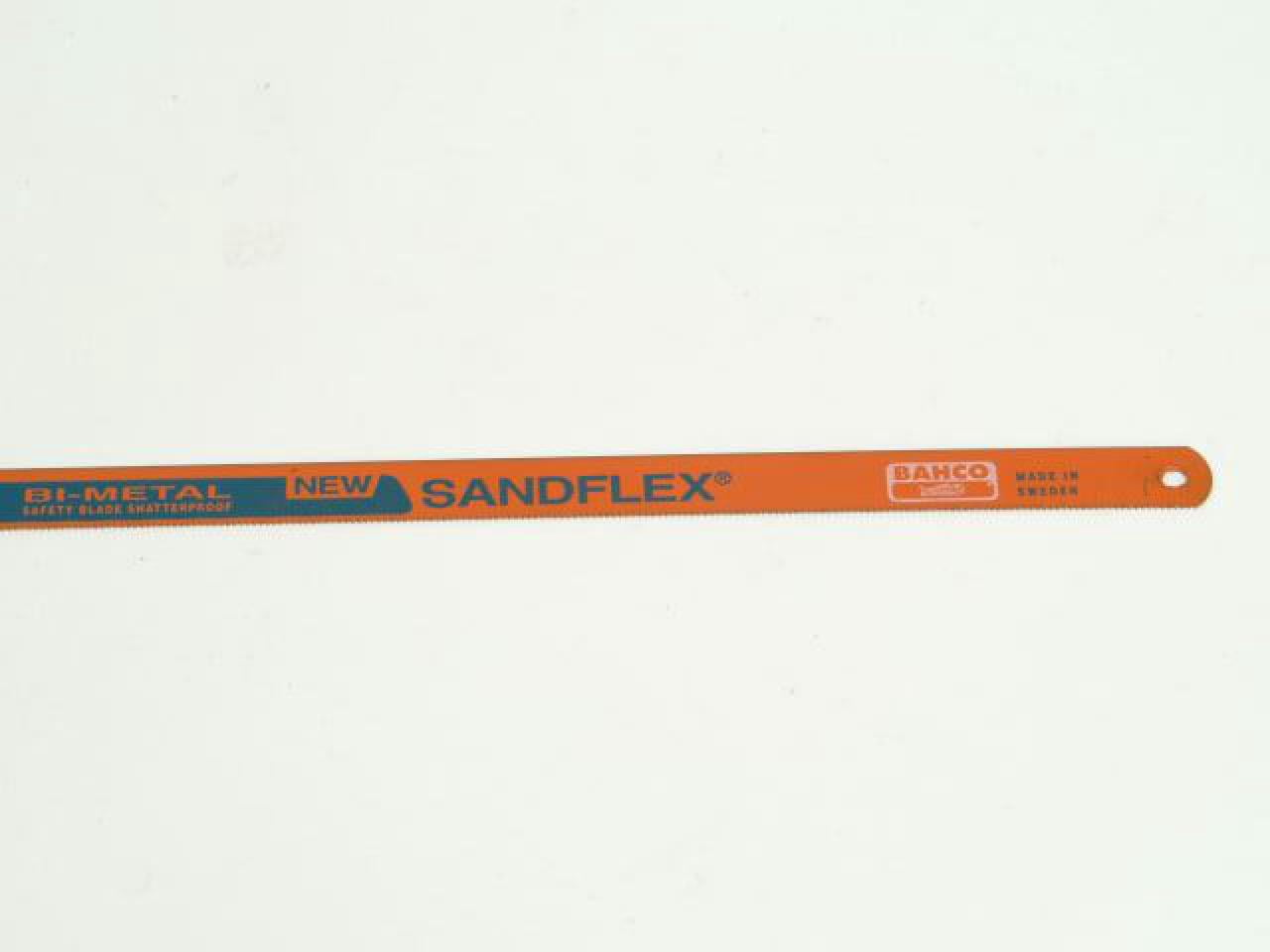 Bahco - 3906 Sandflex® Hacksaw Blades 300mm (12in) x 24 TPI (Pack 100 ...