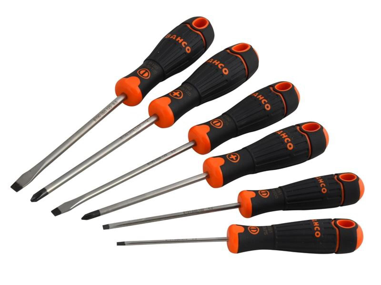 Bahco - BAHCOFIT Screwdriver Set, 6 Piece - Walmart.com