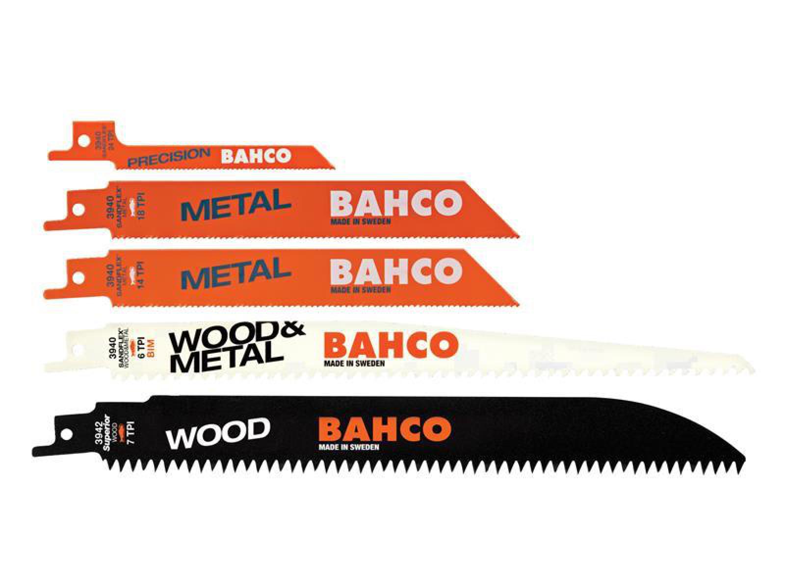 Bahco - Sabre Saw Blade Set, 5 Piece - Walmart.com