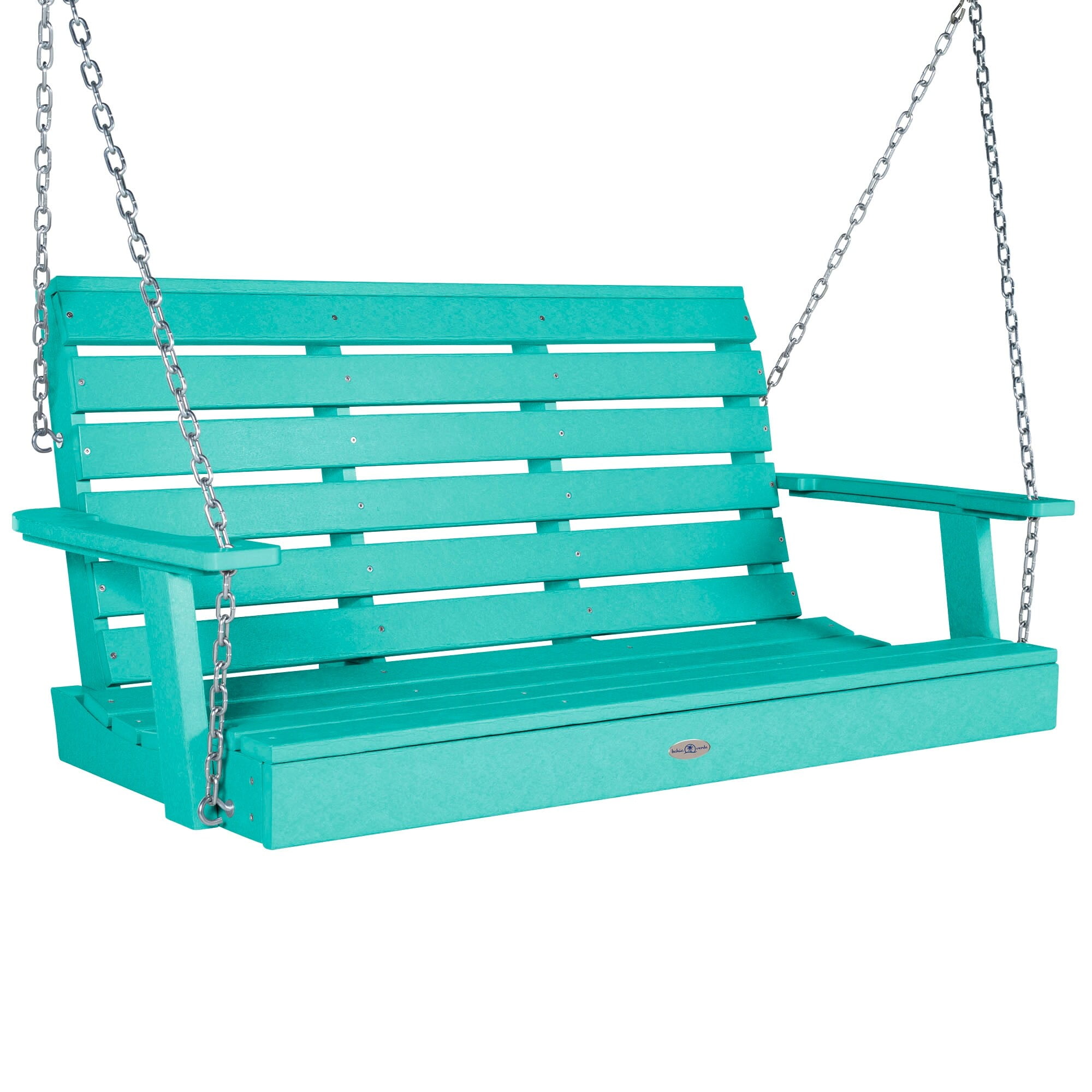Bahia Verde Outdoor S Riverside Porch Swing 4ft Seaglass Blue - Walmart.com