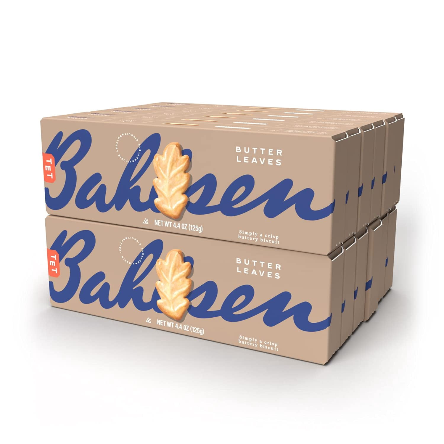 Bahlsen Butter Leaves (12 boxes) - Delicate Butter Biscuits with hints ...