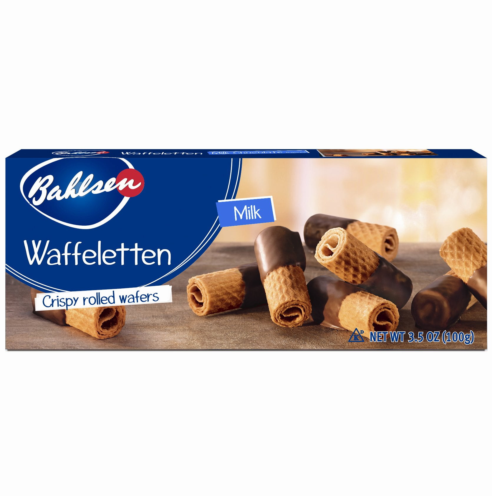 Bahlsen Dipped Cookies, Delicate Wafer Rolls Dipped H2FSDin Milky ...