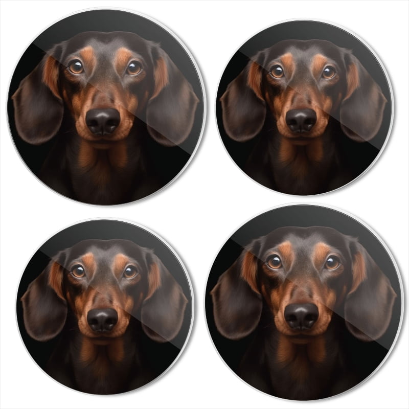 Bahomeck Electric Stove Burner Covers Set Of 4,Cute Dachshund Dog On ...
