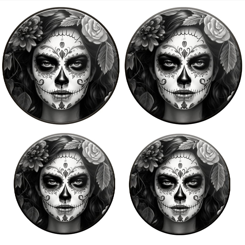 BaHomeck Electric Stove Burner Covers Set of 4,Round Metal Gas Stove ...