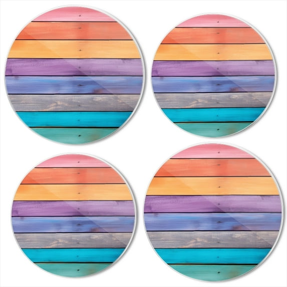 Bahomeck Electric Stove Burner Covers Set Of 4,Wall Made Of Reclaimed ...