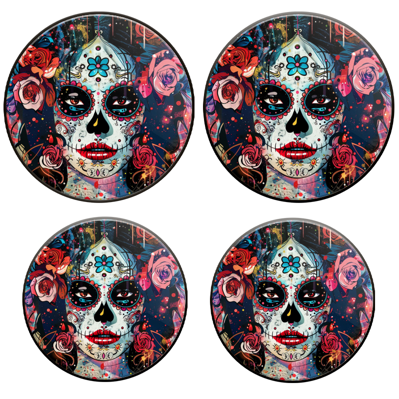 BaHomeck Electric Stove Burner Covers Set of 4,Round Metal Gas Stove ...