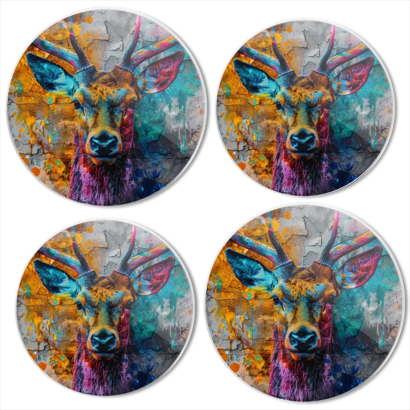 BaHomeck Electric Stove Burner Covers Set of 4,Round Metal Gas Stove ...