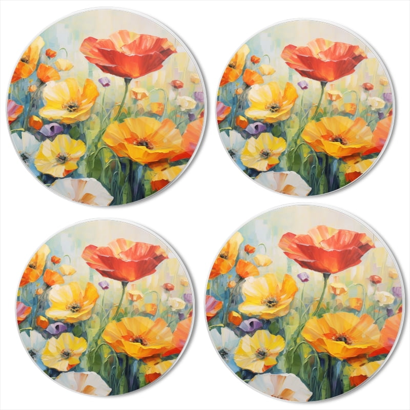 Bahomeck Electric Stove Burner Covers Set Of 4,Pineapple Pattern ...