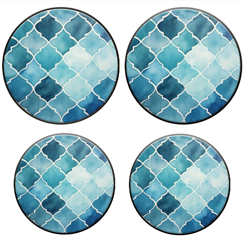 Bahomeck Electric Stove Burner Covers Set Of 4,Watercolor Beautiful ...