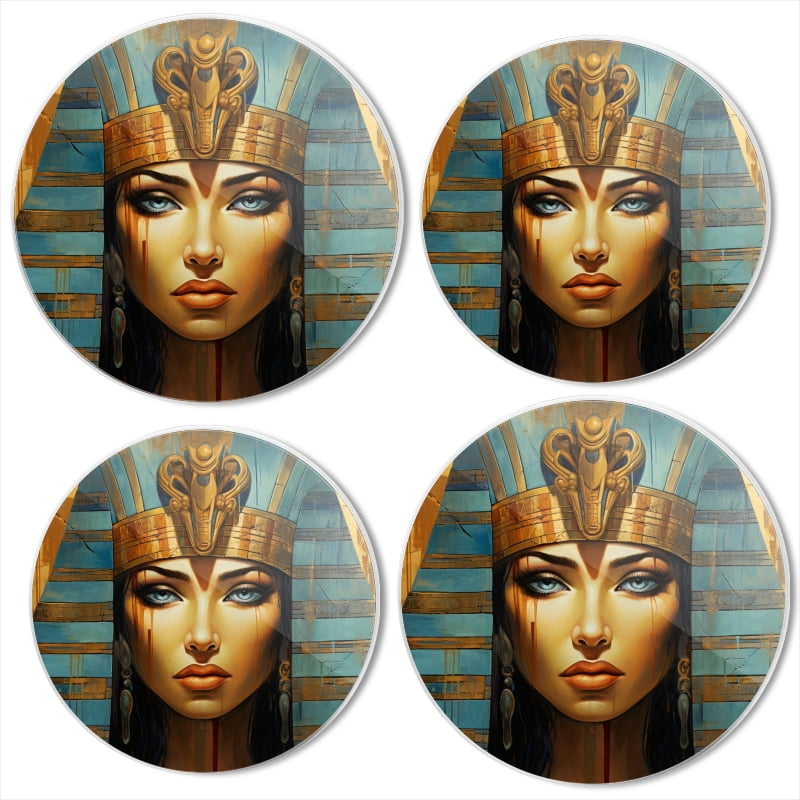 Bahomeck Gas Stove Burner Cover Set Of 4,Oil Painting Of Ancient ...