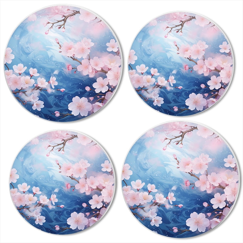 Bahomeck Gas Stove Burner Cover Set Of 4,Blue Sky Background With ...