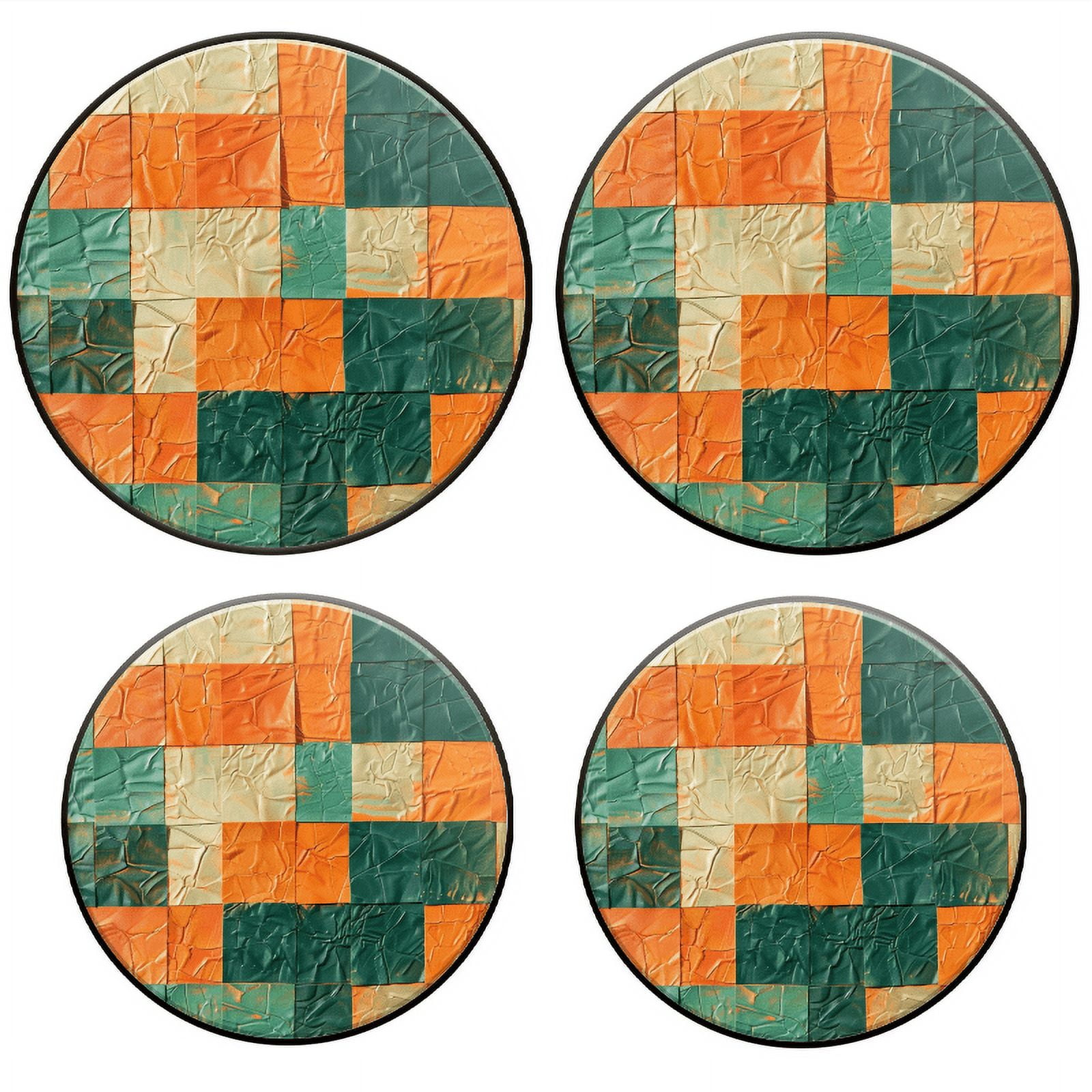 BaHomeck Electric Stove Burner Covers Set of 4,Round Metal Gas Stove ...