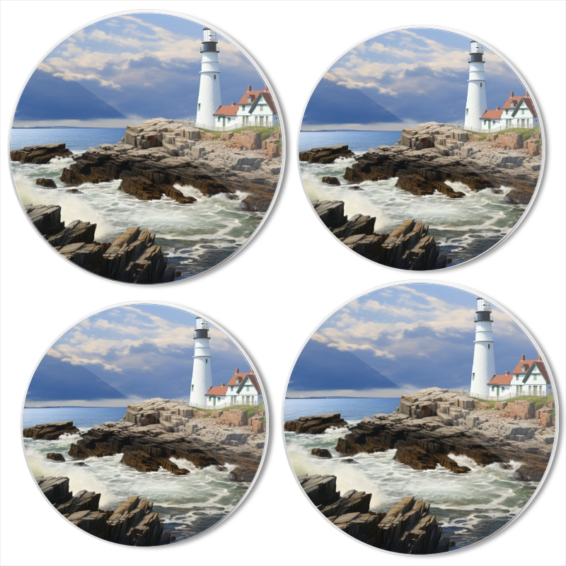 Bahomeck Gas Stove Burner Cover Set Of 4,Photorealistic Painting Of The ...