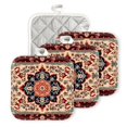 BaHomeck Pot Holders 4pcs dacron Made Square heat-resisting mat Machine ...