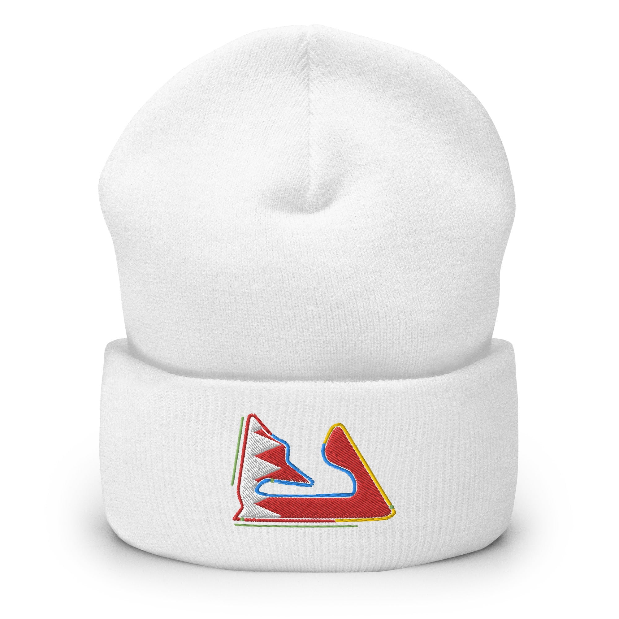 Bahrain Circuit Sectors with DRS Zones and Flag F1 Embroidered Cuffed ...