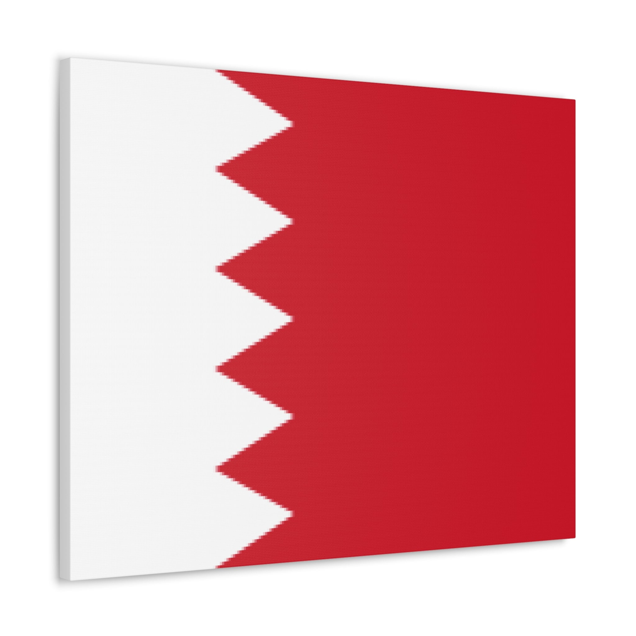 Bahrain Country Flag Canvas Vibrant Wall Art Unframed Home Decor ...
