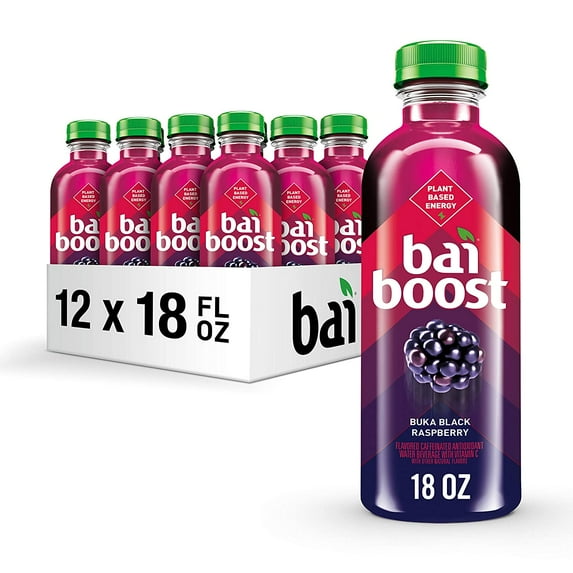 B.A.I. Boost Buka Black Raspberry, Antioxidant Infused Beverage, 18 fl ...