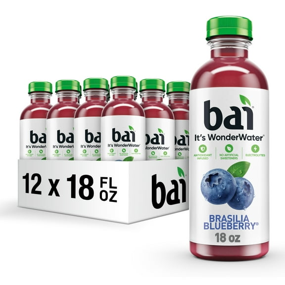 Bai Simbu Strawberry Antioxidant Infused Water Beverage, 18 fl oz (6 ...