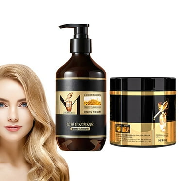 Black Hair Dye Shampoo 3 in 1 for Gray Hair, Herbal Hair Dye Natural ...