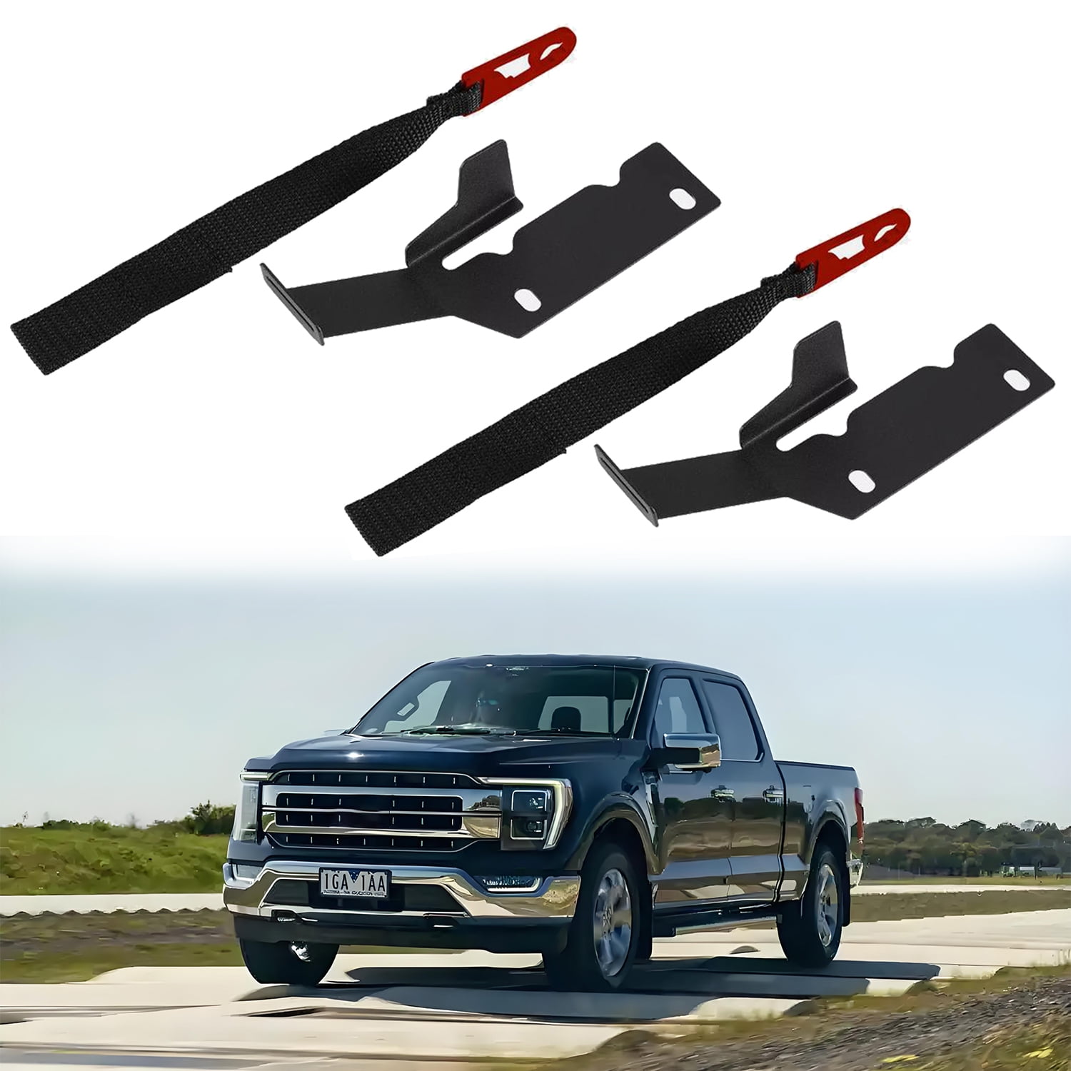 BaiCH 2-Pack Rear Seat Quick Latch Release Kit for Ford Pickup Trucks ...
