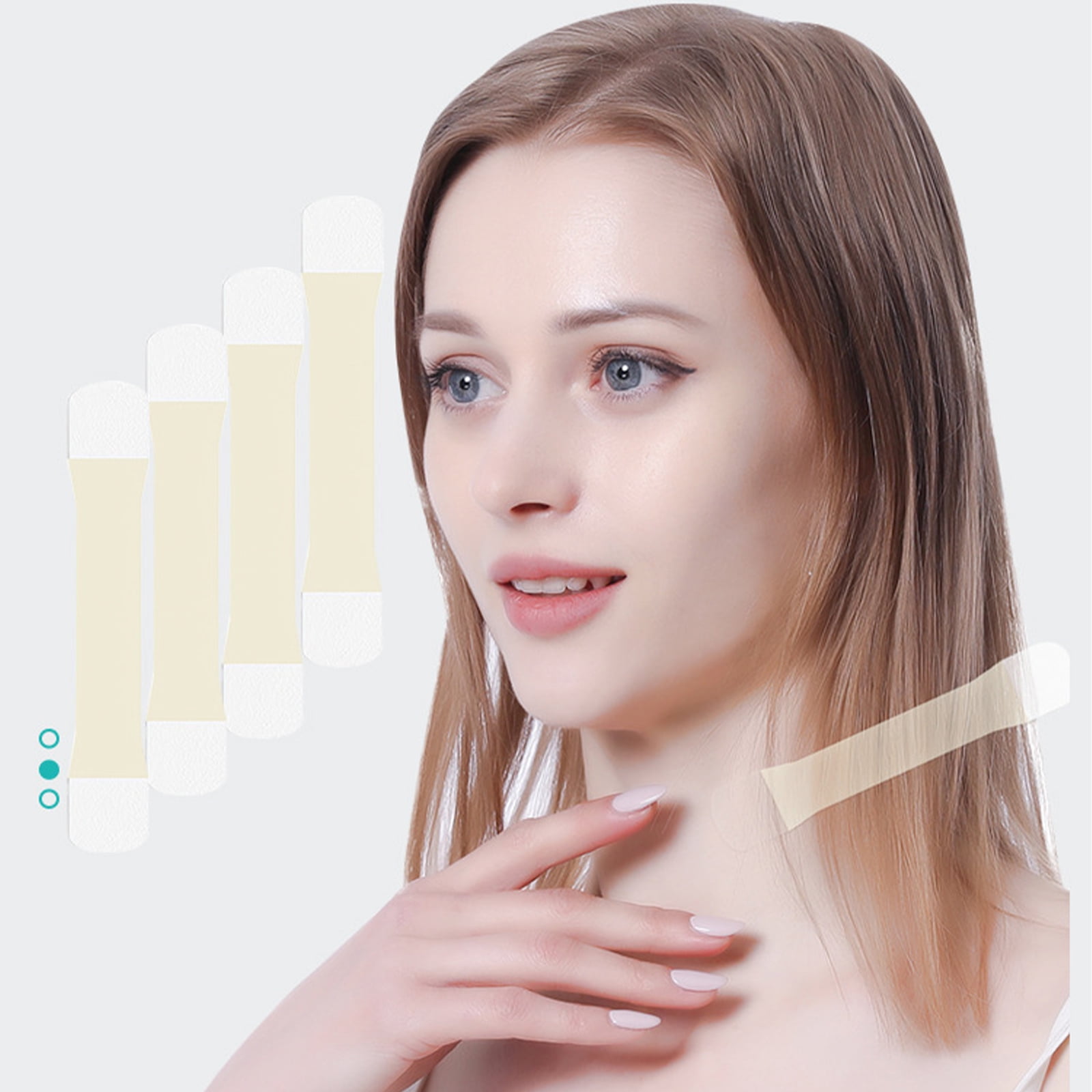 BaiTrend Neck Lift Tape, Invisible Instant Face Neck Lifting Patches ...