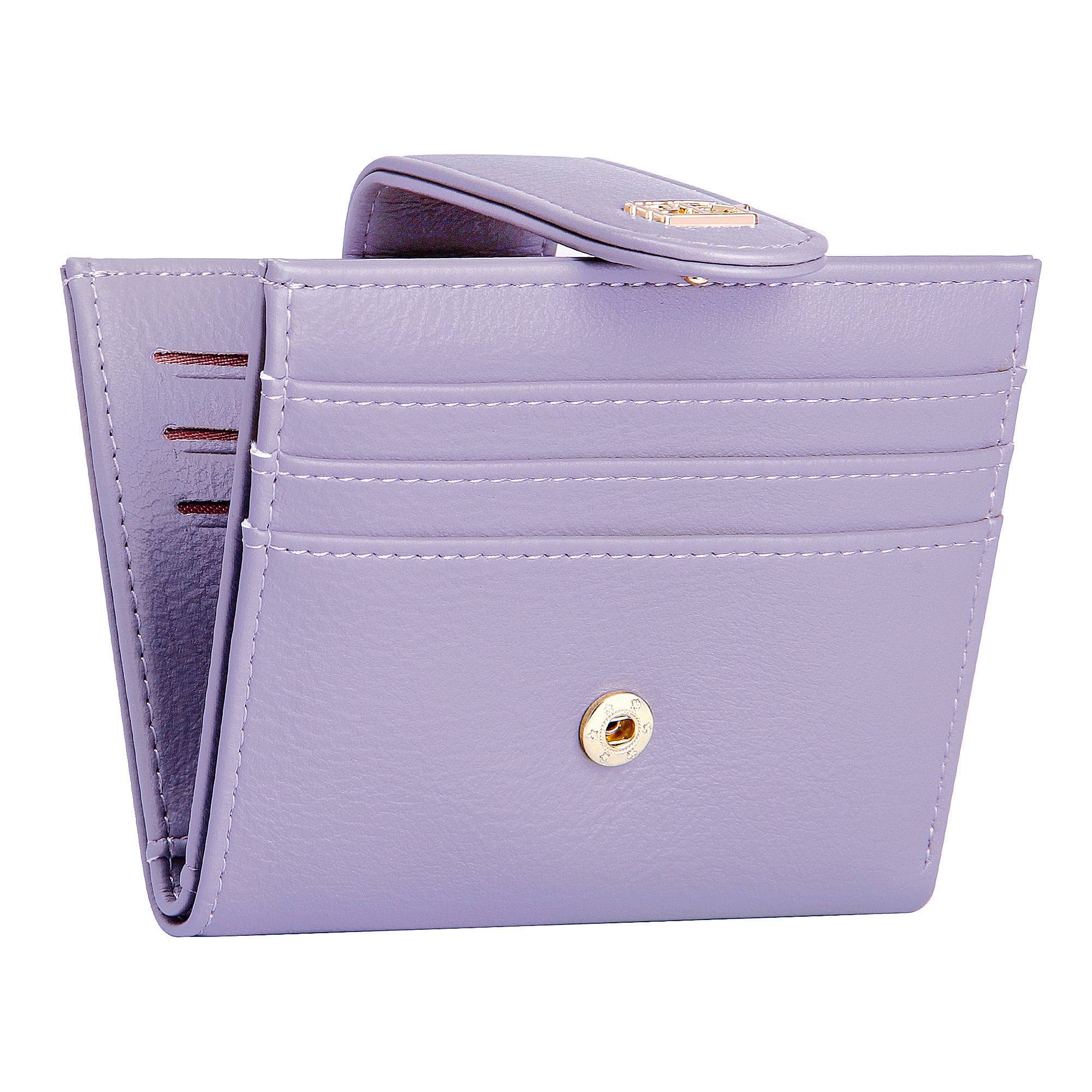Badiya Women Small Wallets And Women Slim Bifold Credit Card Holder ...