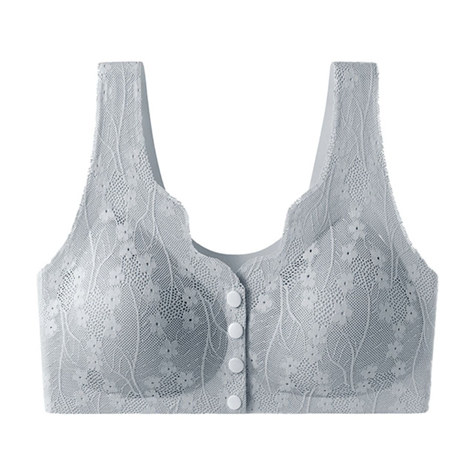 Baikeli Bras For Sagging Breasts Comfort Bras For Women Open Front