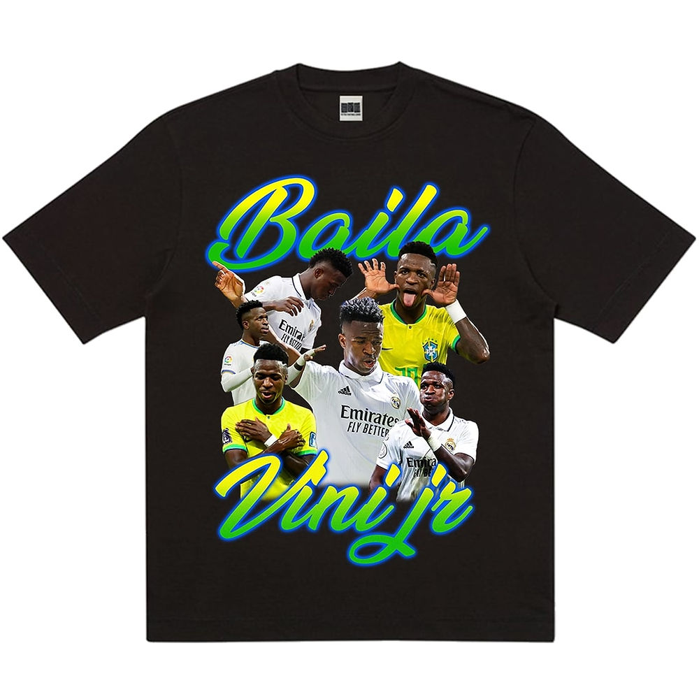 Baila Vini, Football Bootleg Shirt, For Football Players Fan, Football Team, Unisex Cotton T ...