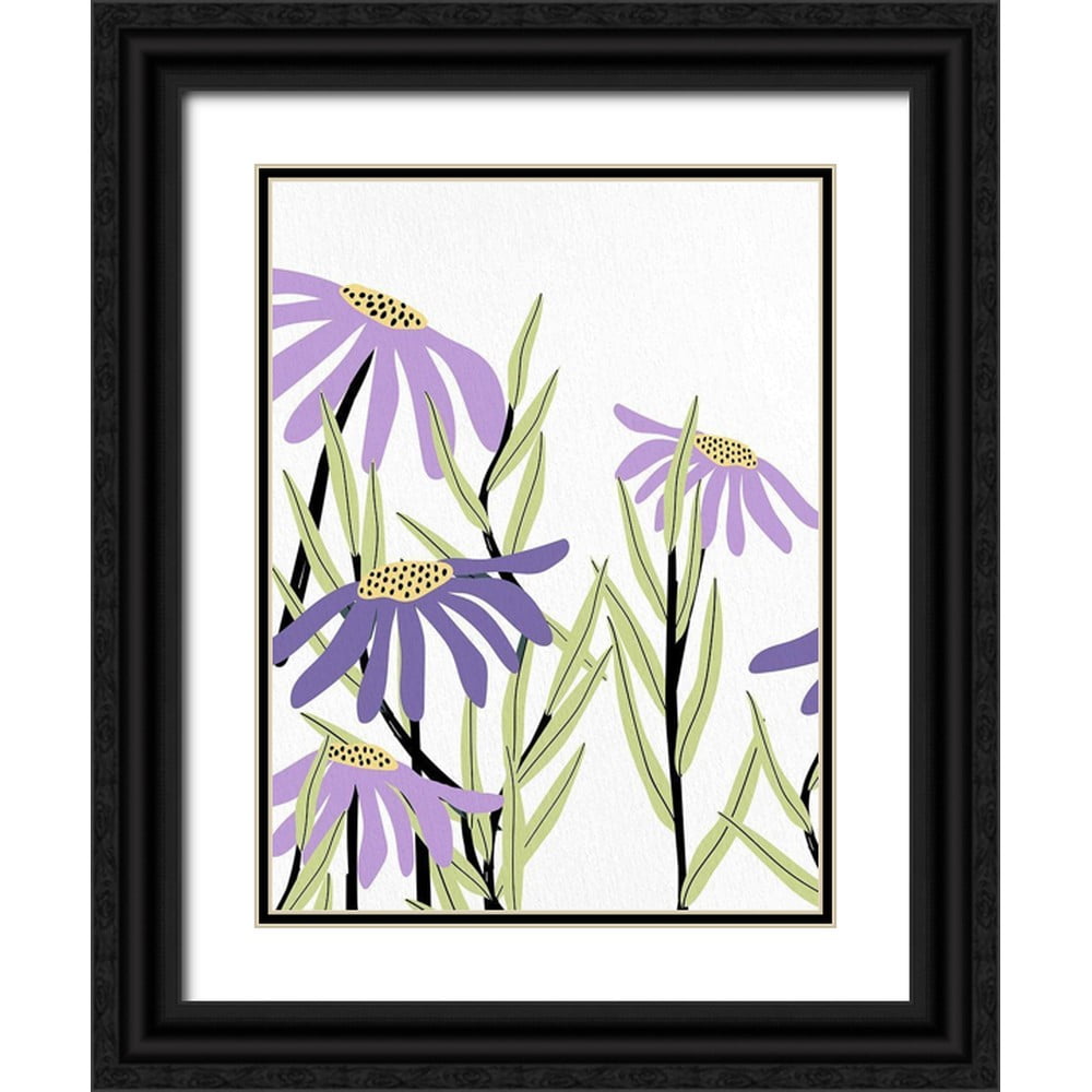 Bailey, Ann 12x14 Black Ornate Wood Framed with Double Matting Museum ...