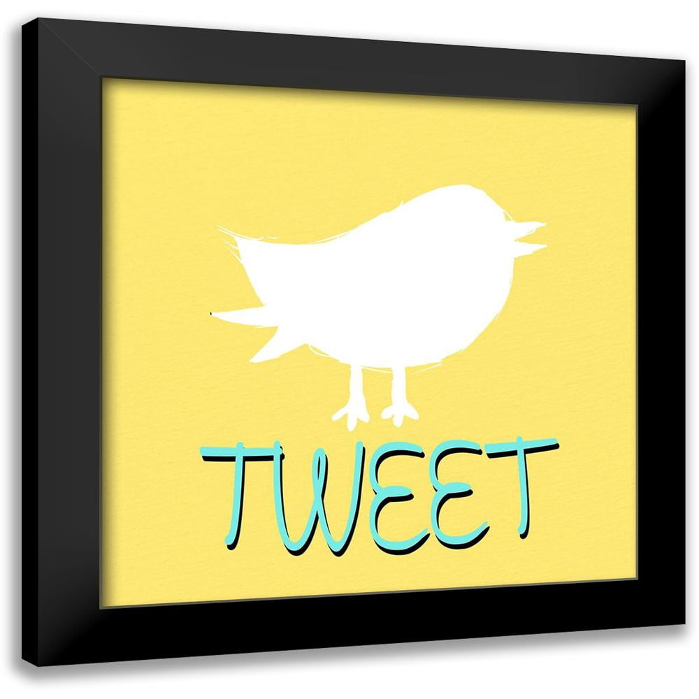 Bailey, Ann 15x15 Black Modern Framed Museum Art Print Titled - Tweet ...