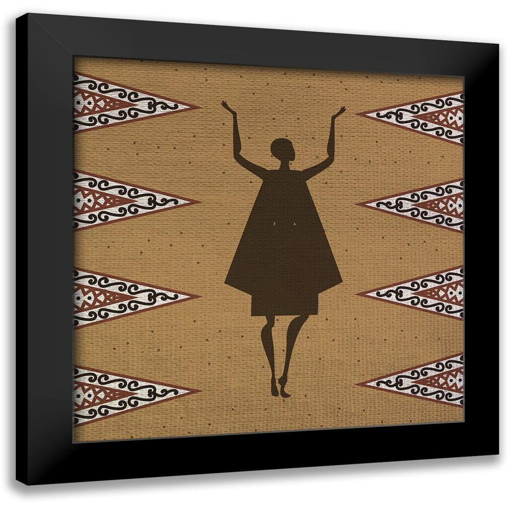 Bailey, Ann 15x15 Black Modern Framed Museum Art Print Titled - Woman 2 ...