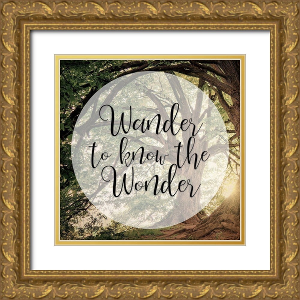 Bailey, Ann 15x15 Gold Ornate Wood Framed with Double Matting Museum ...