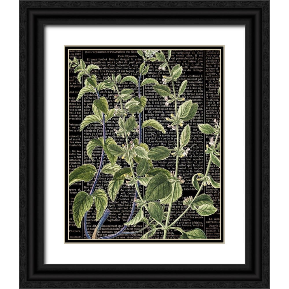 Bailey, Ann 15x18 Black Ornate Wood Framed with Double Matting Museum ...