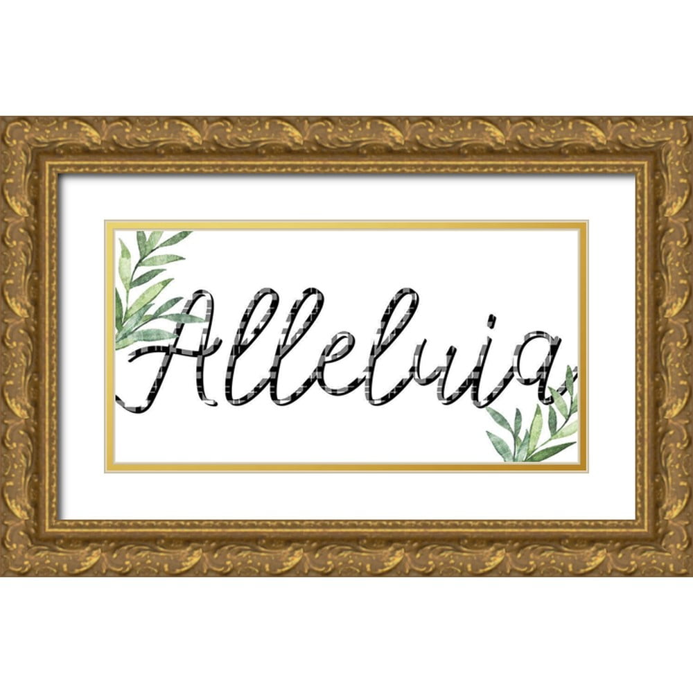 Bailey, Ann 24x14 Gold Ornate Wood Framed with Double Matting Museum ...