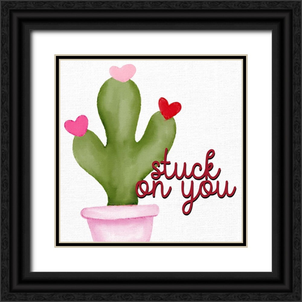 Bailey, Ann 26x26 Black Ornate Wood Framed with Double Matting Museum ...