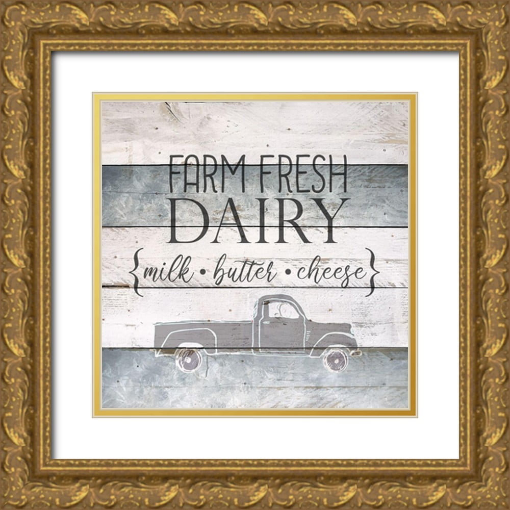 Bailey, Ann 26x26 Gold Ornate Wood Framed with Double Matting Museum ...