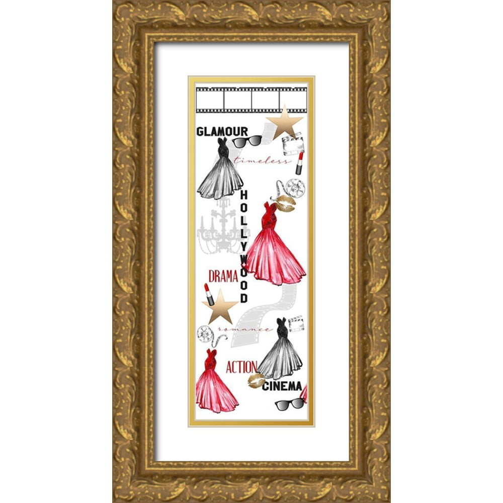 Bailey, Ann 9x18 Gold Ornate Wood Framed with Double Matting Museum Art ...