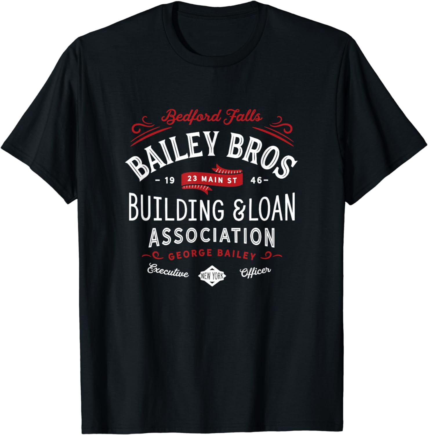 Bailey Brothers Building and Loan. Classic. George Bailey T-Shirt ...