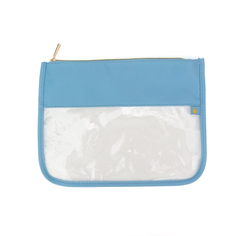 Bailey Clear Pouch | Includes Up To 5 Patches - Blue - Walmart.com